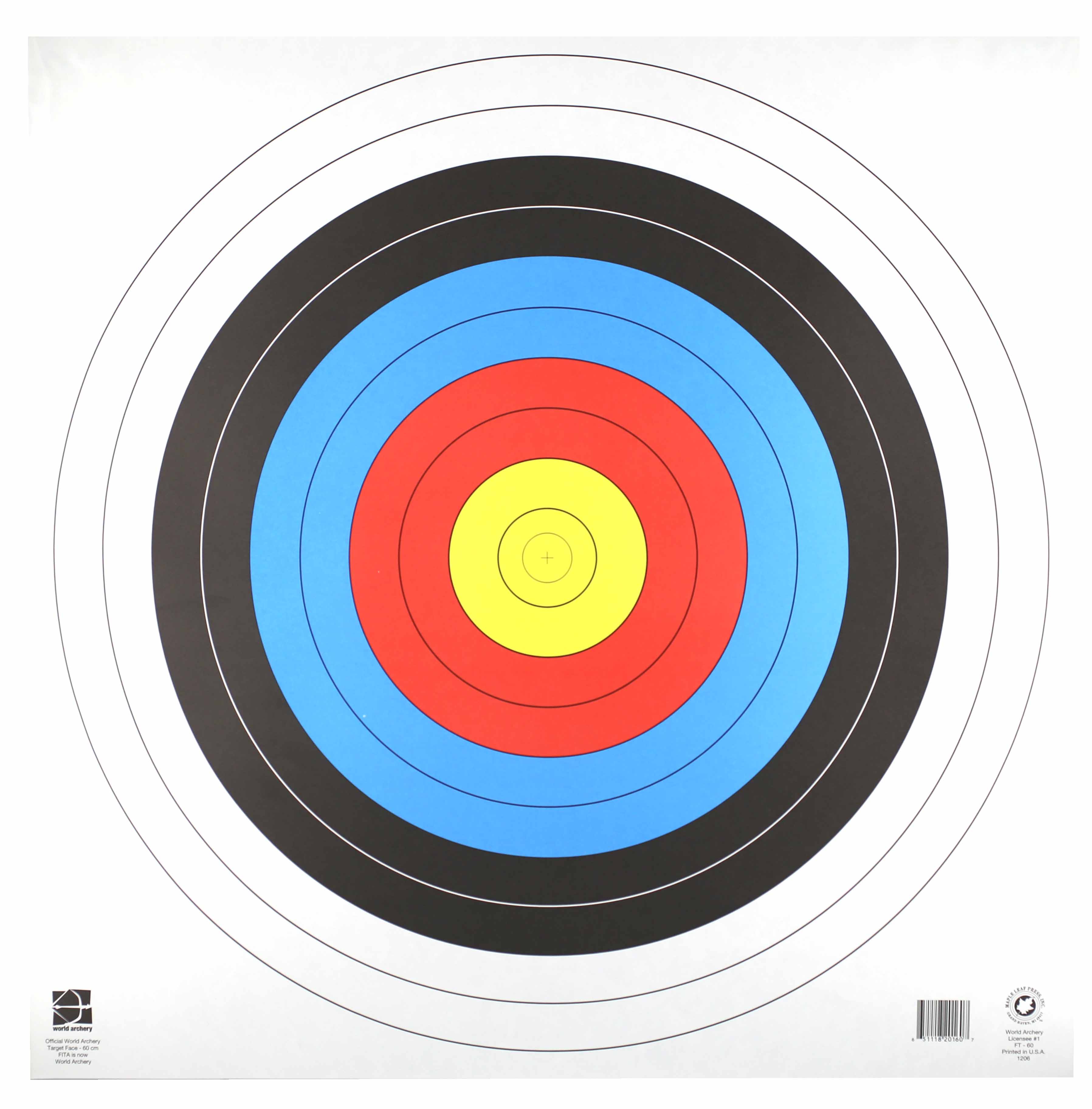 60CM Target Face – USA Archery
